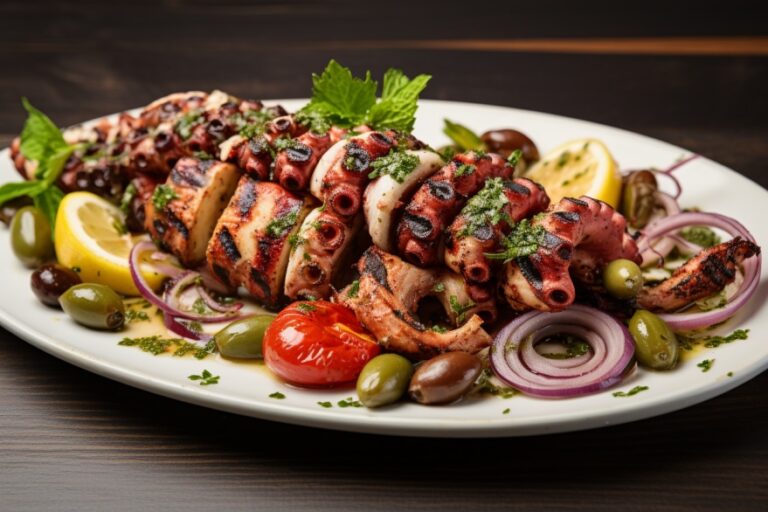 Greek Grilled Octopus The Savory Delight: Exploring the Mediterranean ...